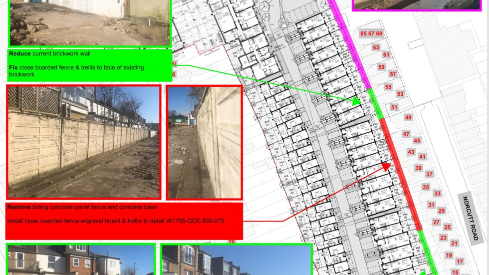 Twickenham Green | London Square's Construction site for Twickenham Green